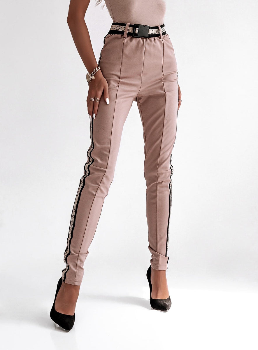 OlaVoga Belt Pants – Vivi-Lu European Fashion Boutique Chicago