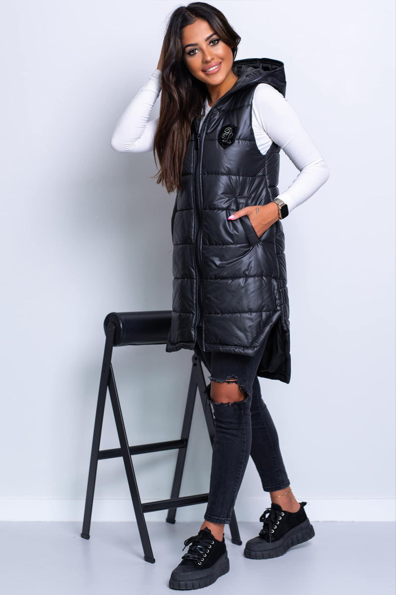 Slim Hooded Vest – Vivi-Lu European Fashion Boutique Chicago