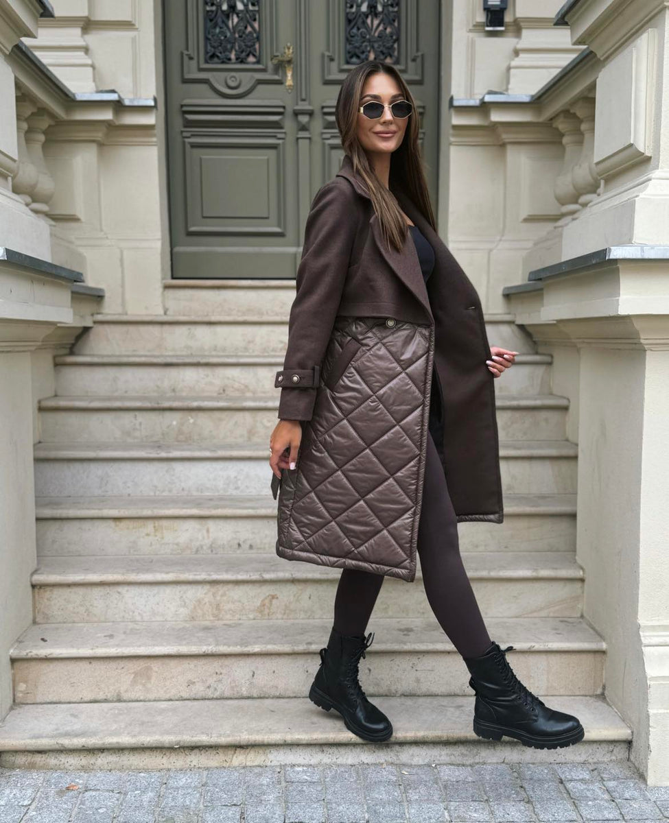 Mixed Media Jacket – Vivi-Lu European Fashion Boutique Chicago