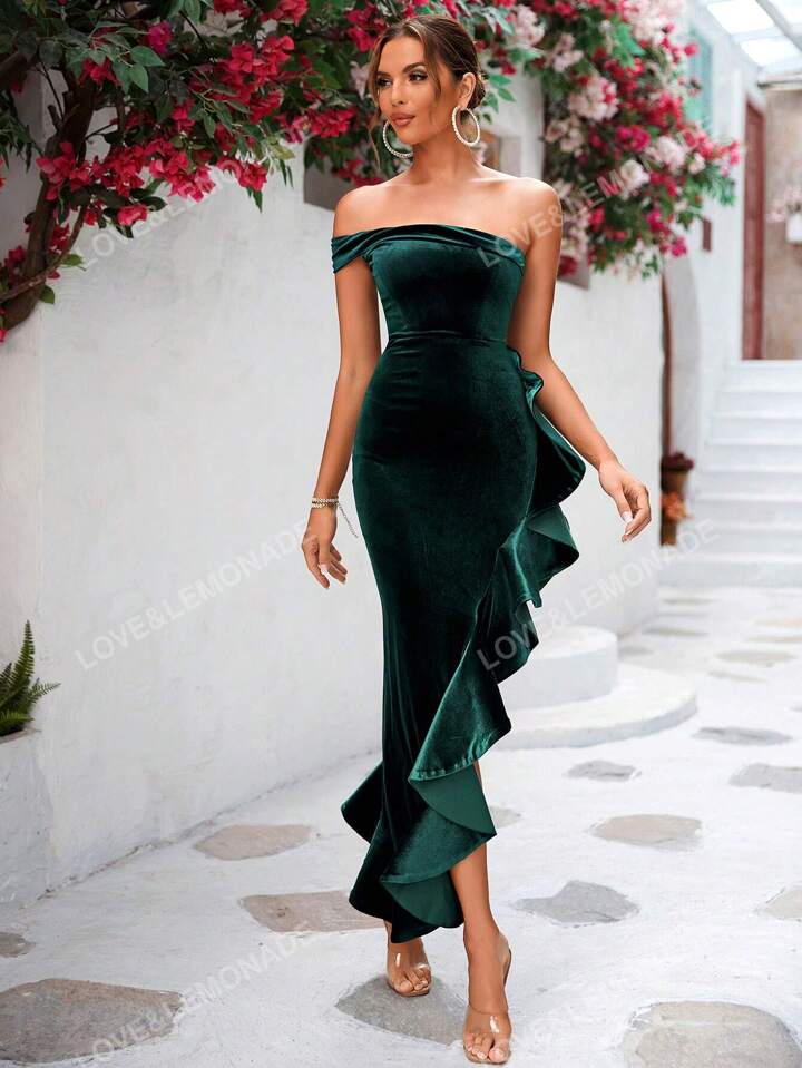 Off Shoulder Ruffle – Vivi-Lu European Fashion Boutique Chicago